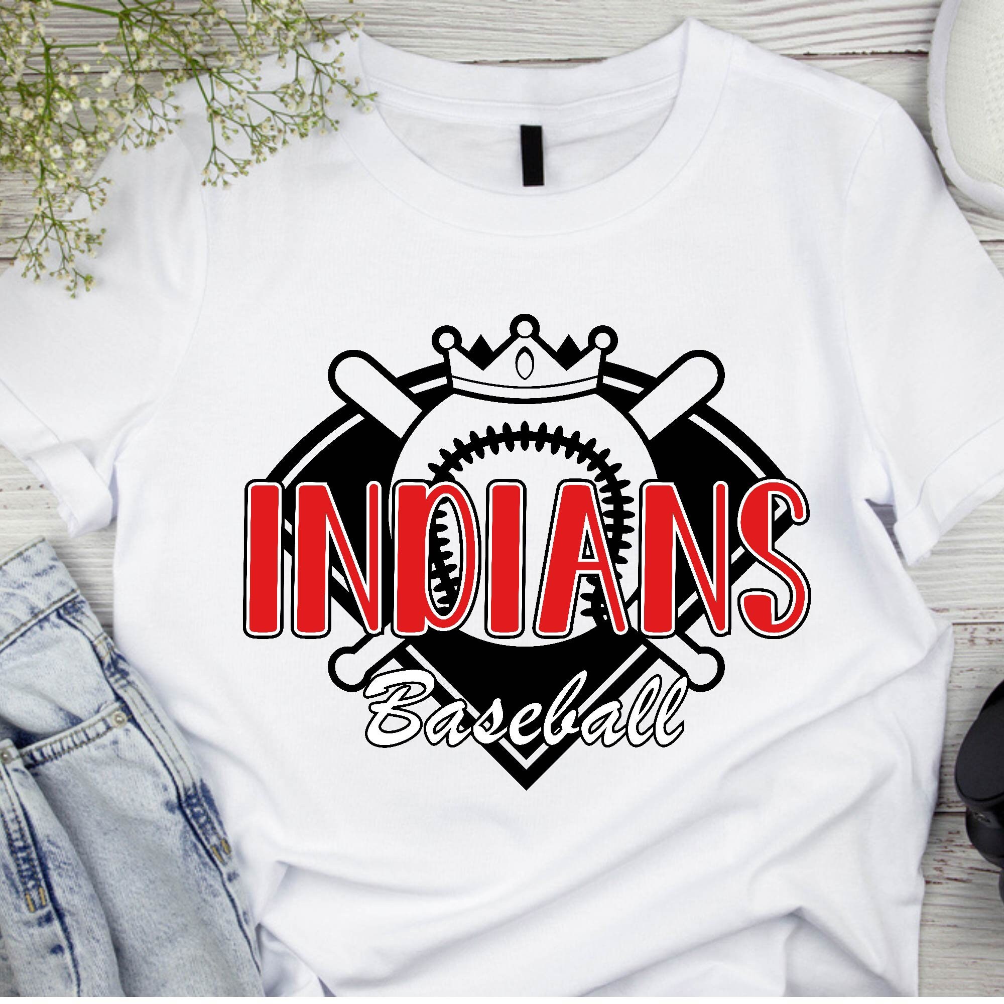 Indios SVG Indio svg Indios svg Béisbol Svg Softbol svg - Etsy España