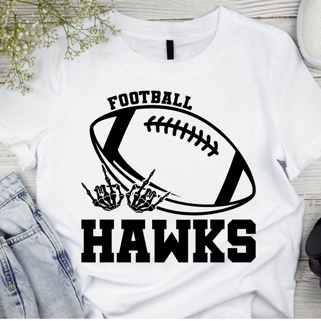 Hawks SVG Hawks Football Svg Hawks Mascot Svg Hawks Skeleton Svg Hawk ...