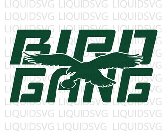 Bird Gang Eagle SVG PNG Football Eagles Philly Retro Philadelphia ...