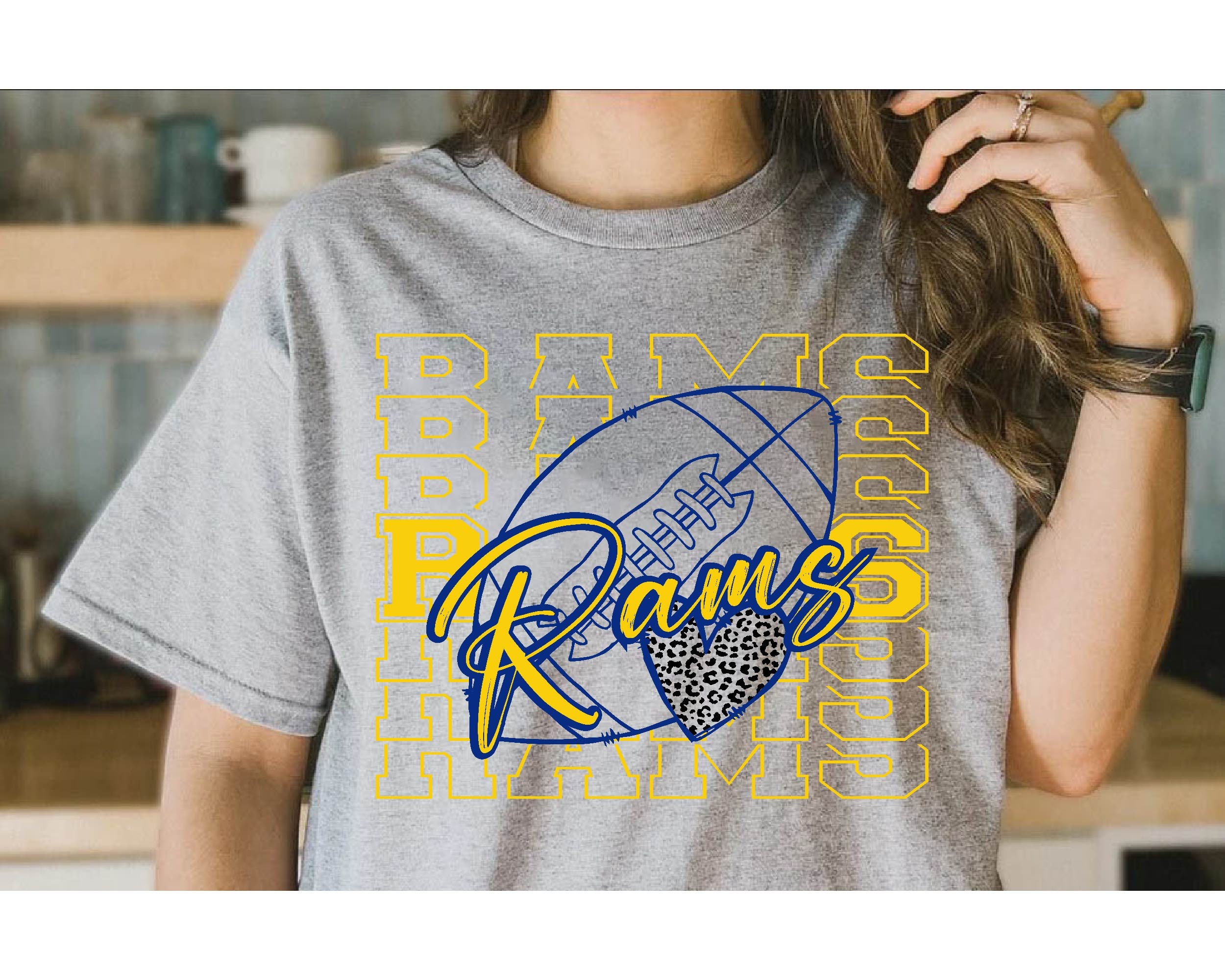 Rams SVG Ram Svg Rams Svg Football Svg Football Mascot,game Day Svg ...