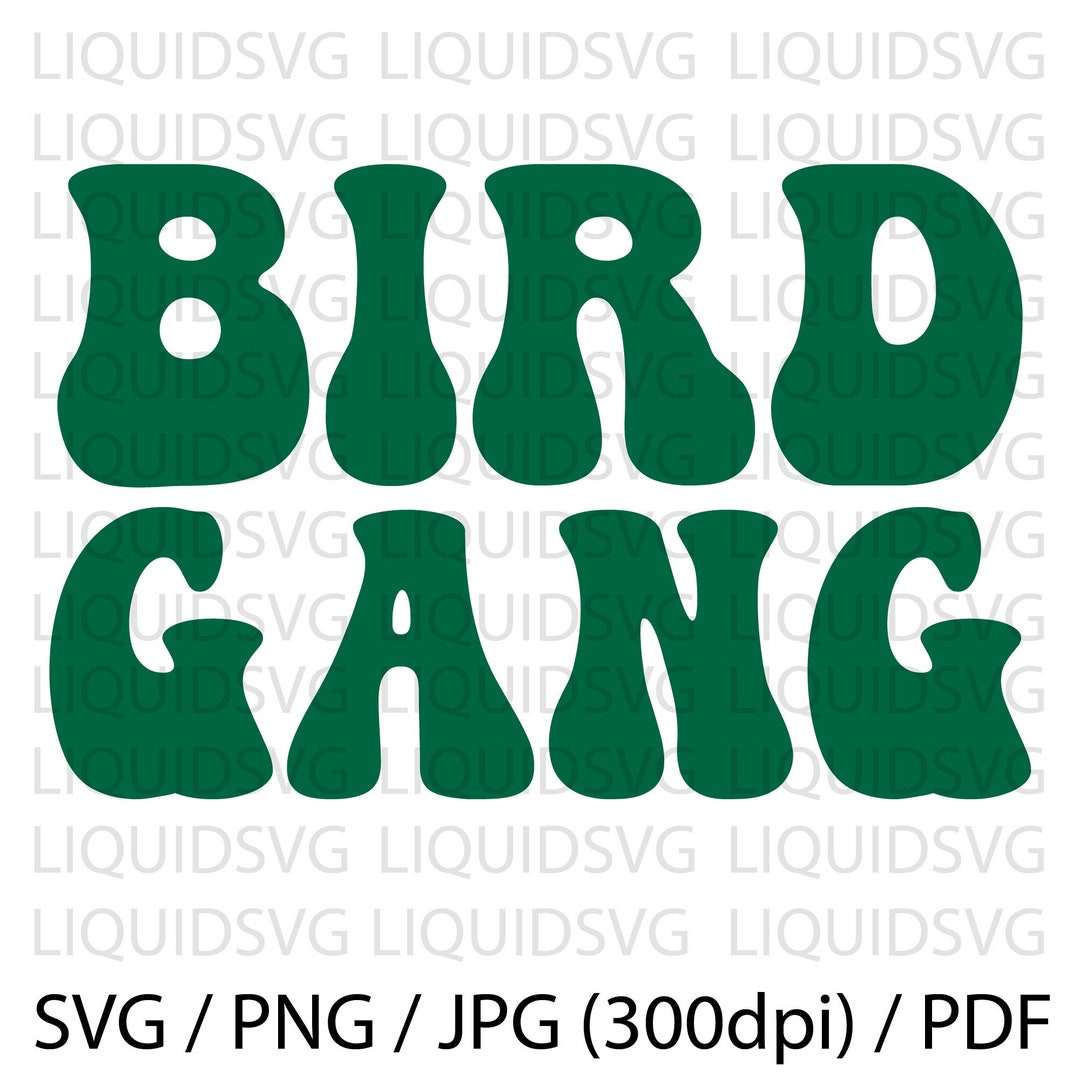 Bird Gang Eagle SVG PNG Football Eagles Philly Retro Philadelphia ...