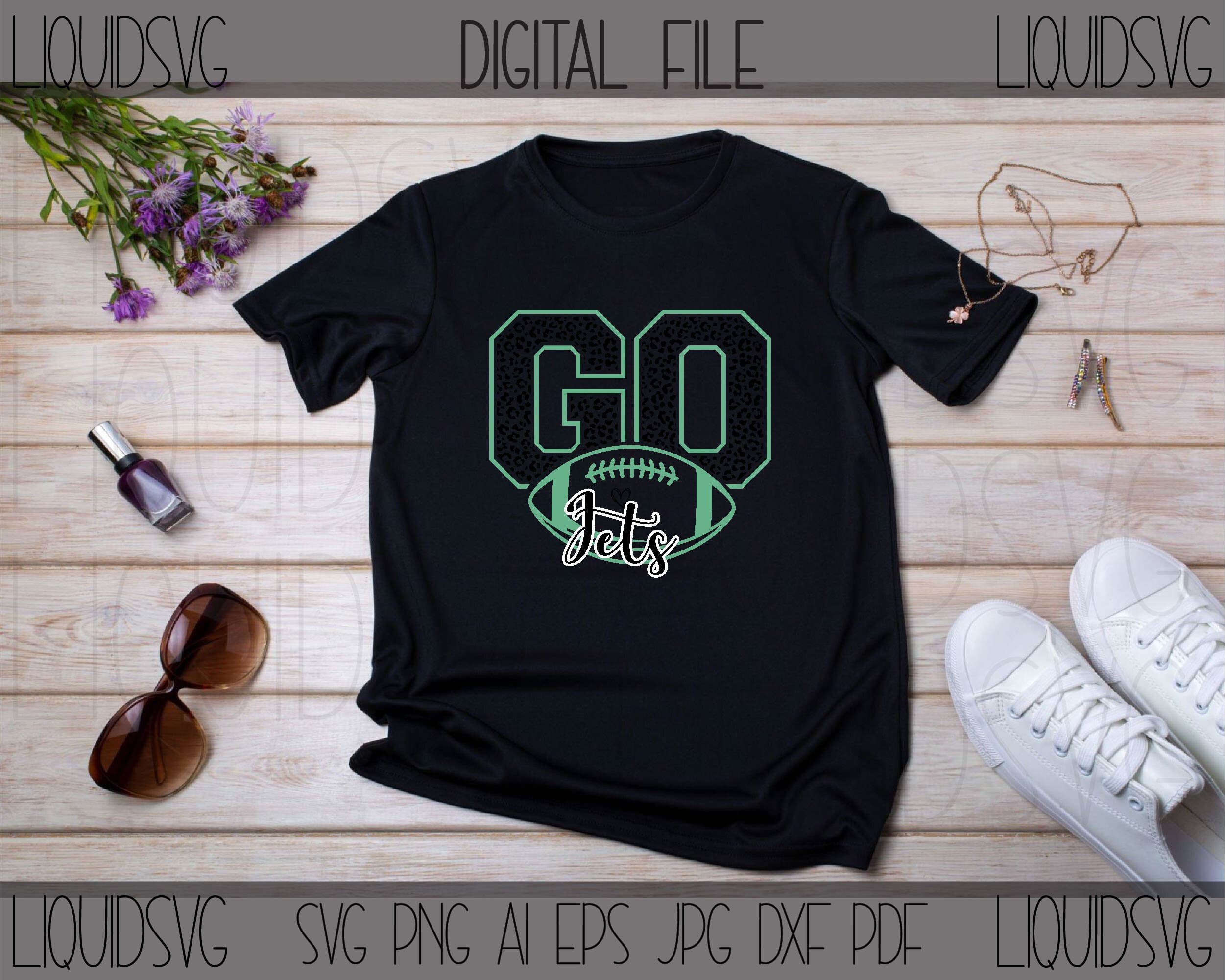 Go Jets Svg Jet Svg Jets Leopard Svg Jets Football Svg Jets - Etsy Ireland