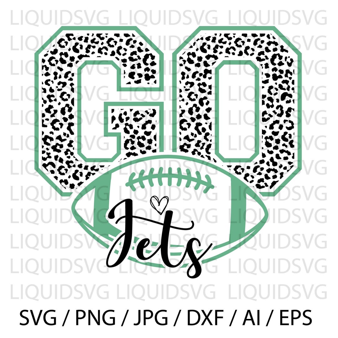 Go Jets Svg Jet Svg Jets Leopard Svg Jets Football Svg Jets Leopard ...