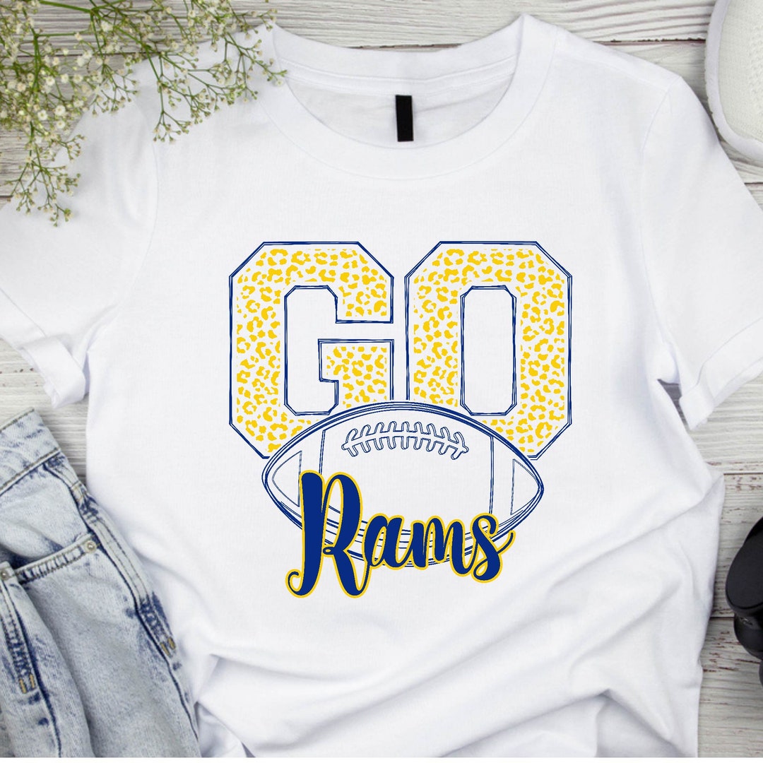 Rams SVG Rams Football Svg Go Rams Svg Rams Tshirt Svg Ram Svg Rams ...
