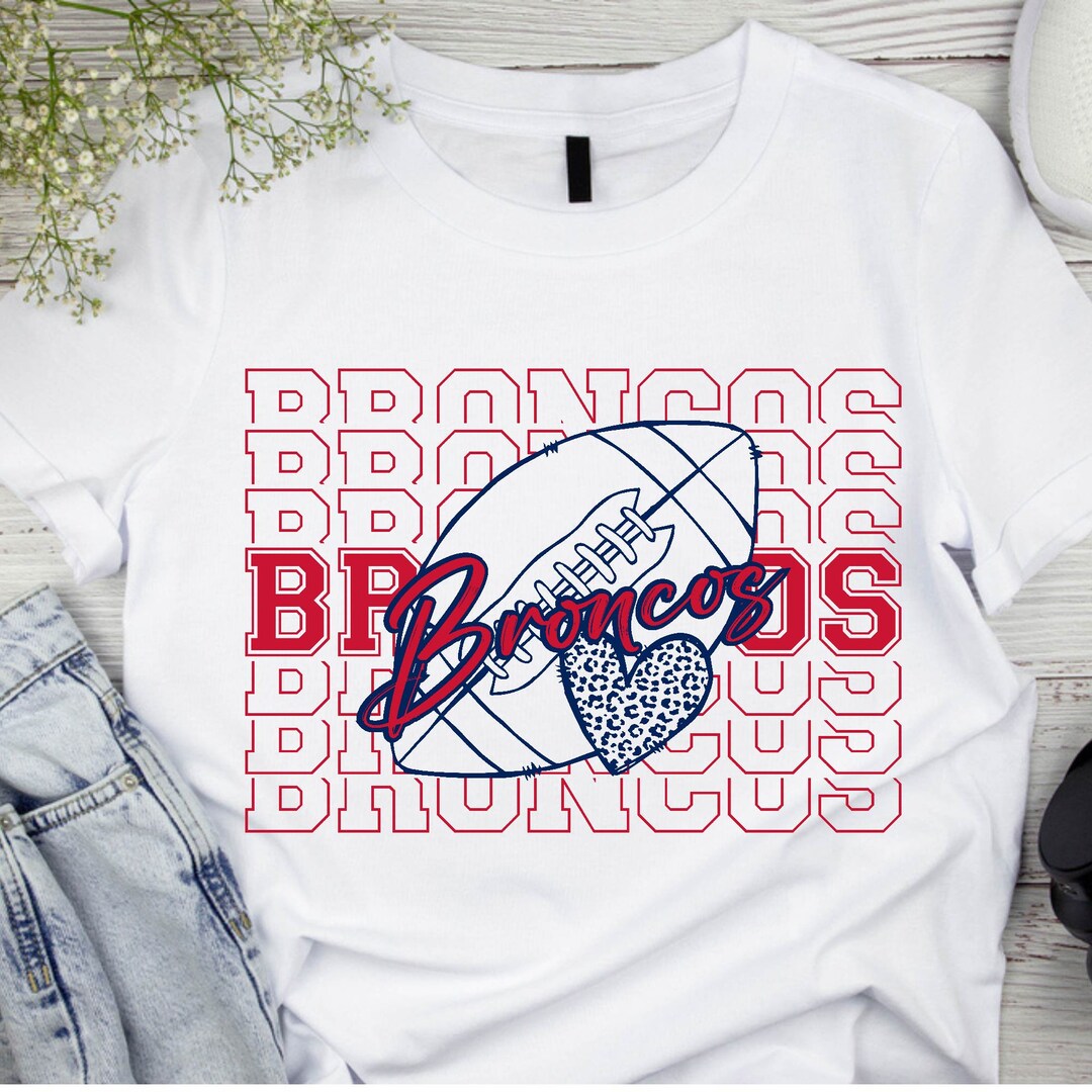 Broncos SVG Bronco Svg Broncos Svg Football Svg Football Mascot,game ...