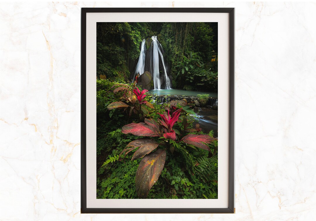Tranquil Bali Vibes - Campuhan Antapan Waterfall Photography Wall Art ...