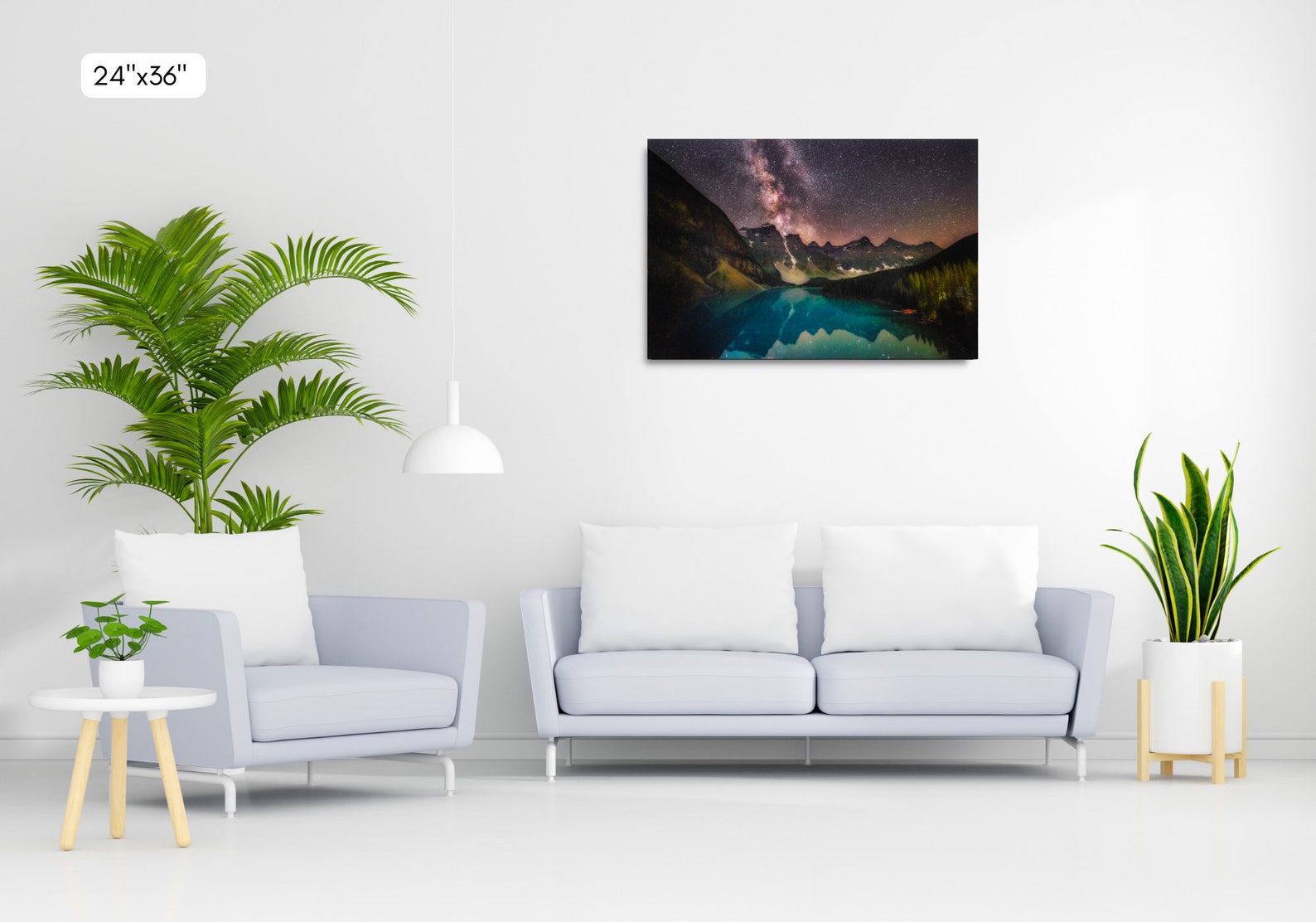 Moraine Lake Starry Night Sky Alberta Canada Banff National Park - Etsy