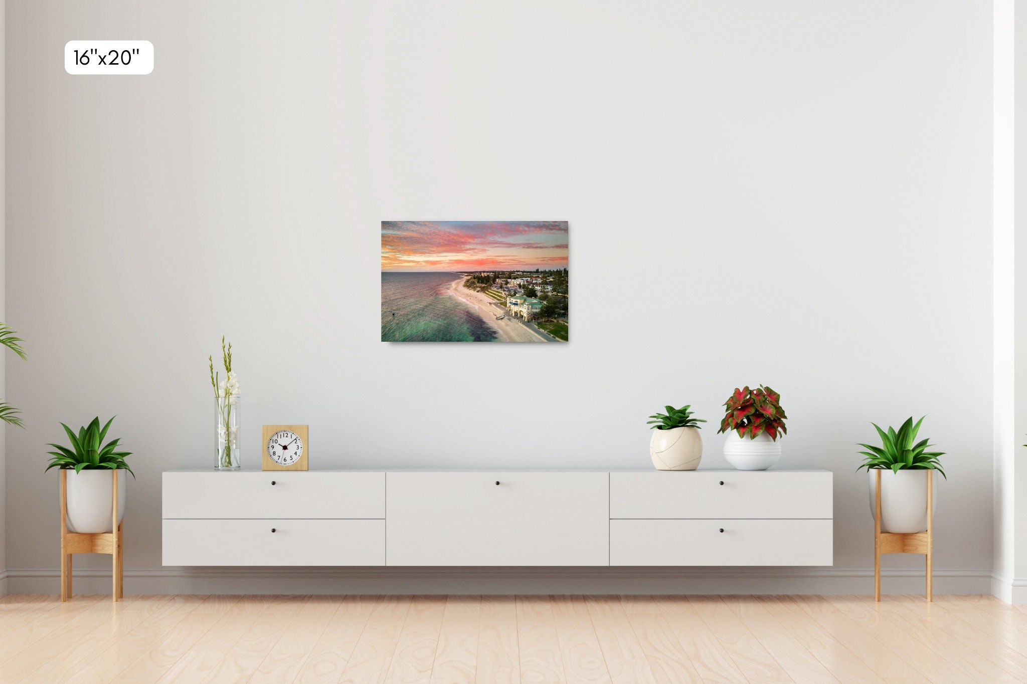 Cottesloe Perth Sunset Western Australia - Canvas Wall Art Decor ...