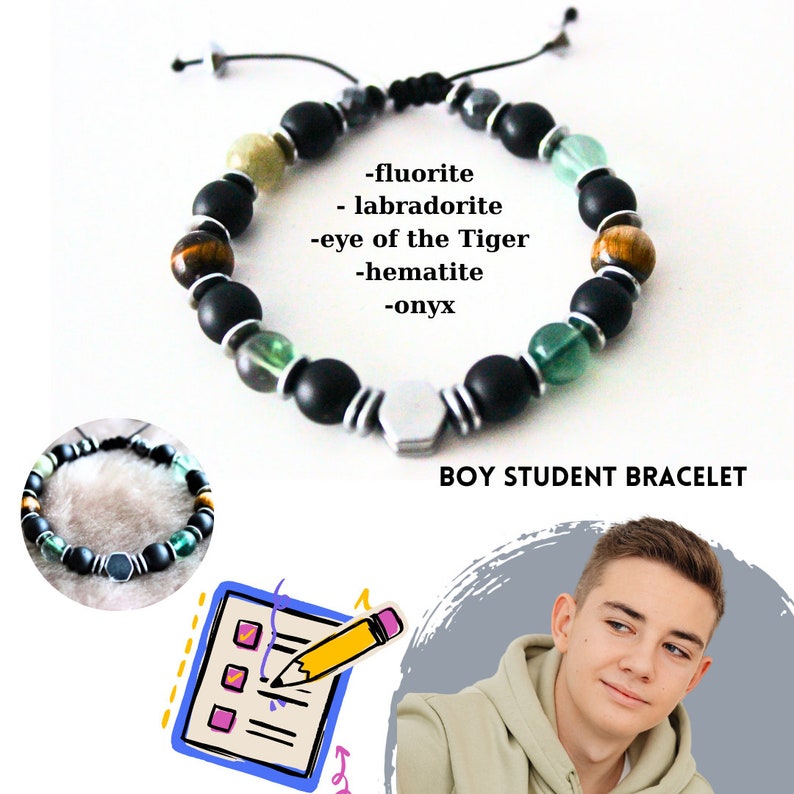 Passing Exams and Tests Bracelet College Student Gift Back to School ...