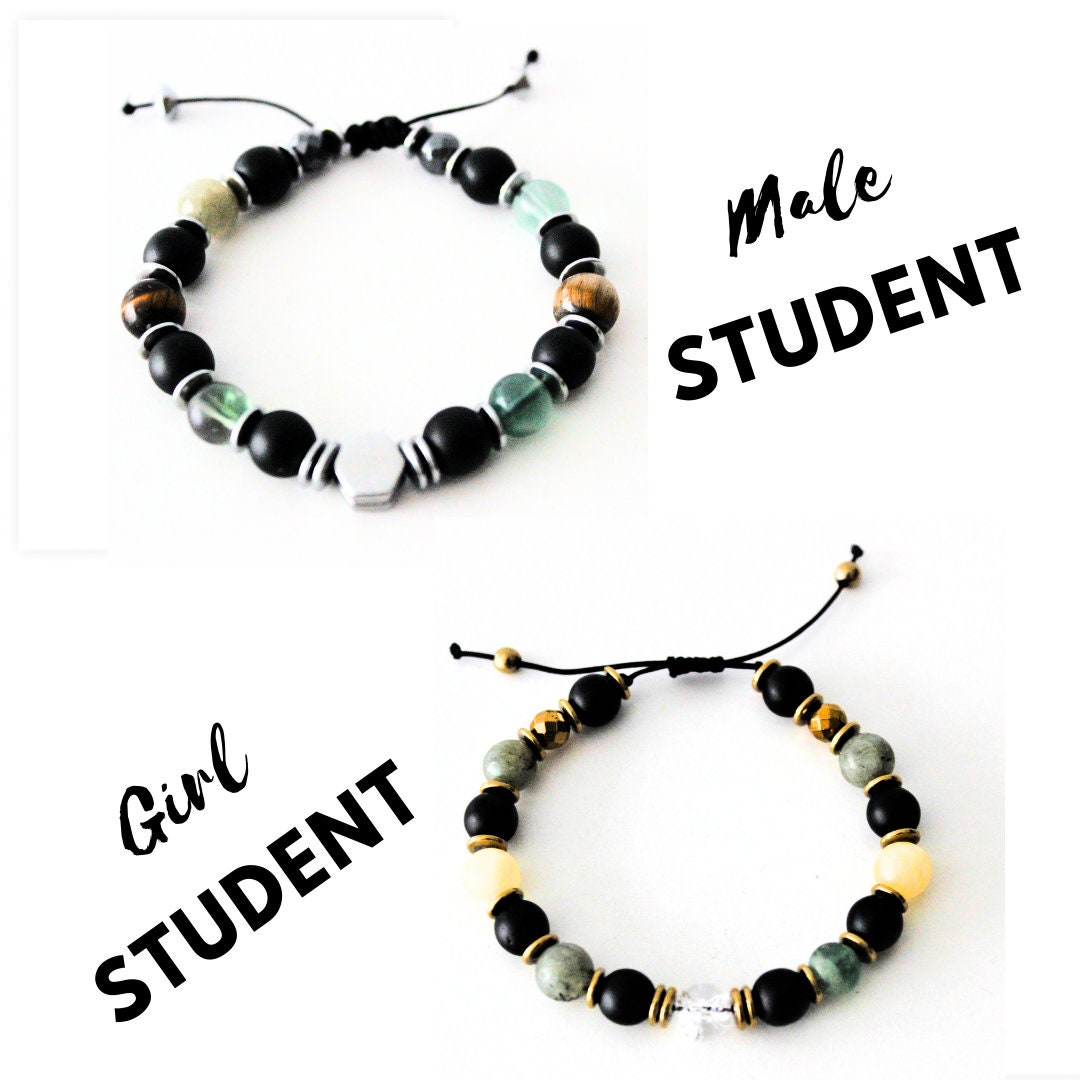 Passing Exams and Tests Bracelet College Student Gift Back to School ...