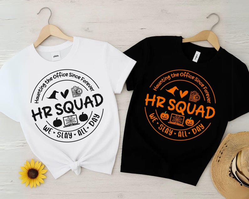 Halloween HR Squad SVG, Funny Office Team Design (digital Download) - Etsy