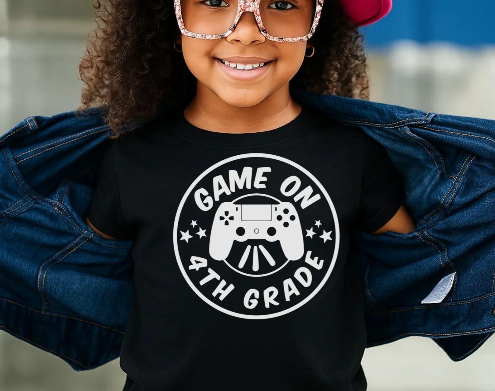 Game on 4th Grade SVG, Graduation, Back to School (png, Eps, Dxf) - Etsy