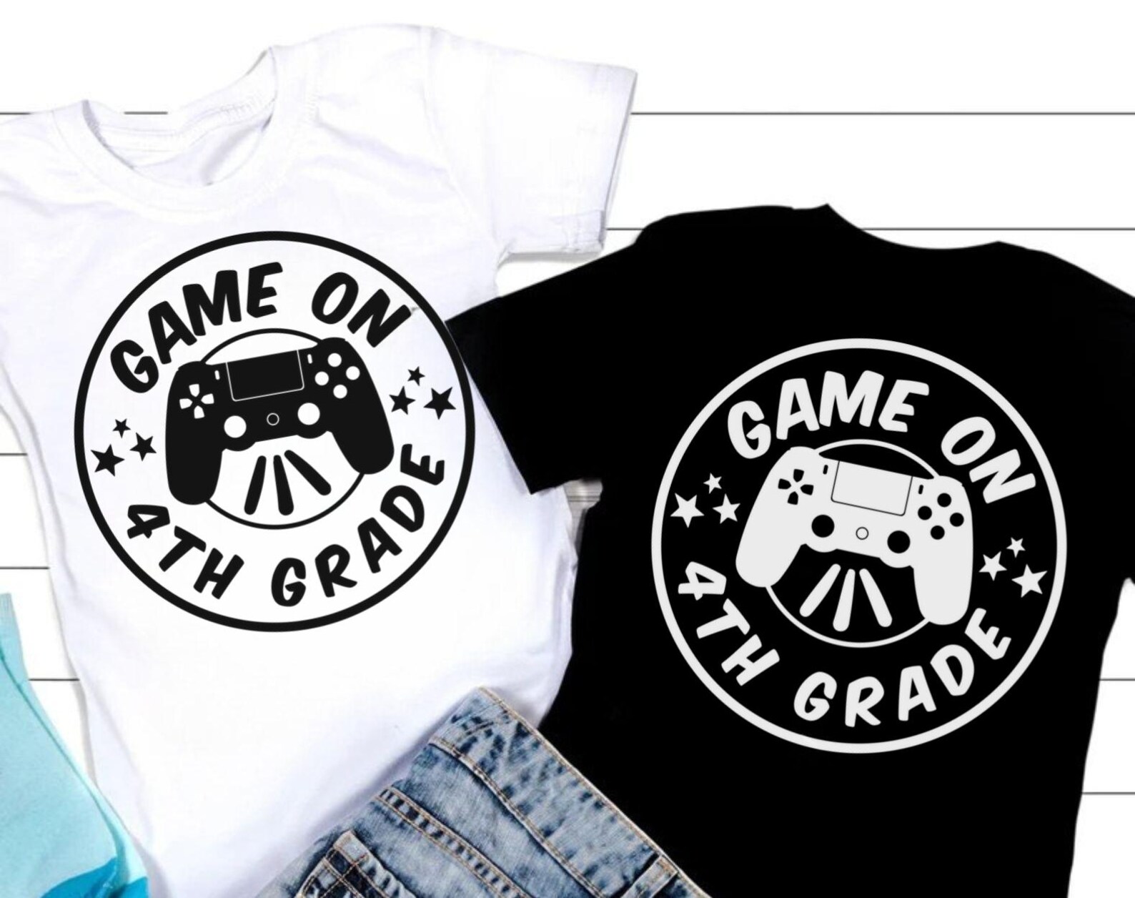 Game on 4th Grade SVG, Graduation, Back to School (png, Eps, Dxf) - Etsy
