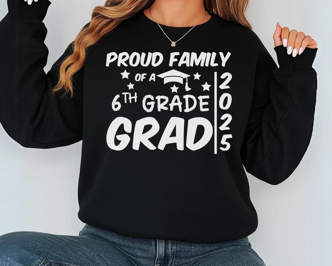 6th Grade Graduate SVG PNG, End of School Svg, Class of 2025 Svg, 6th ...