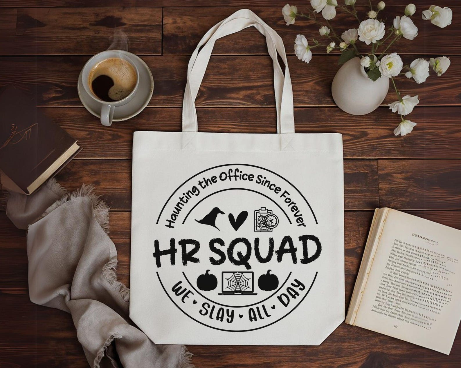 Halloween HR Squad SVG, Funny Office Team Design (digital Download) - Etsy