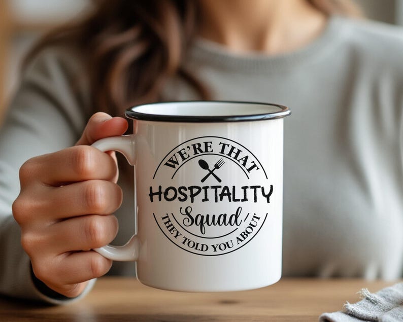Hospitality Squad SVG, Funny Restaurant Team, Hotel Staff (digital ...