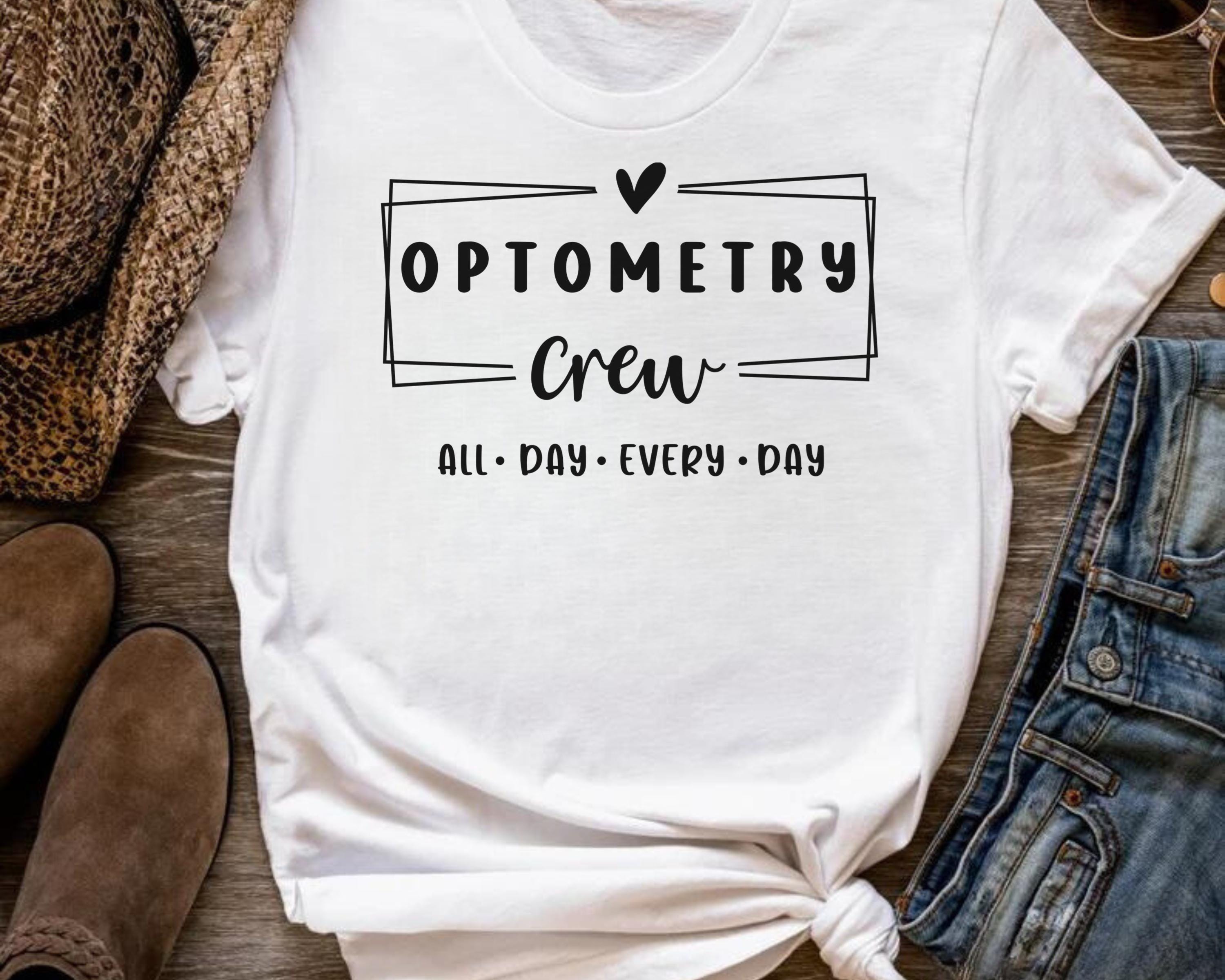 Optometry Crew PNG SVG, Optician Png, Optician Svg, Optometry Shirt Svg ...