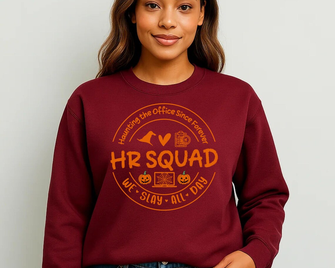Halloween HR Squad SVG, Funny Office Team Design (digital Download) - Etsy