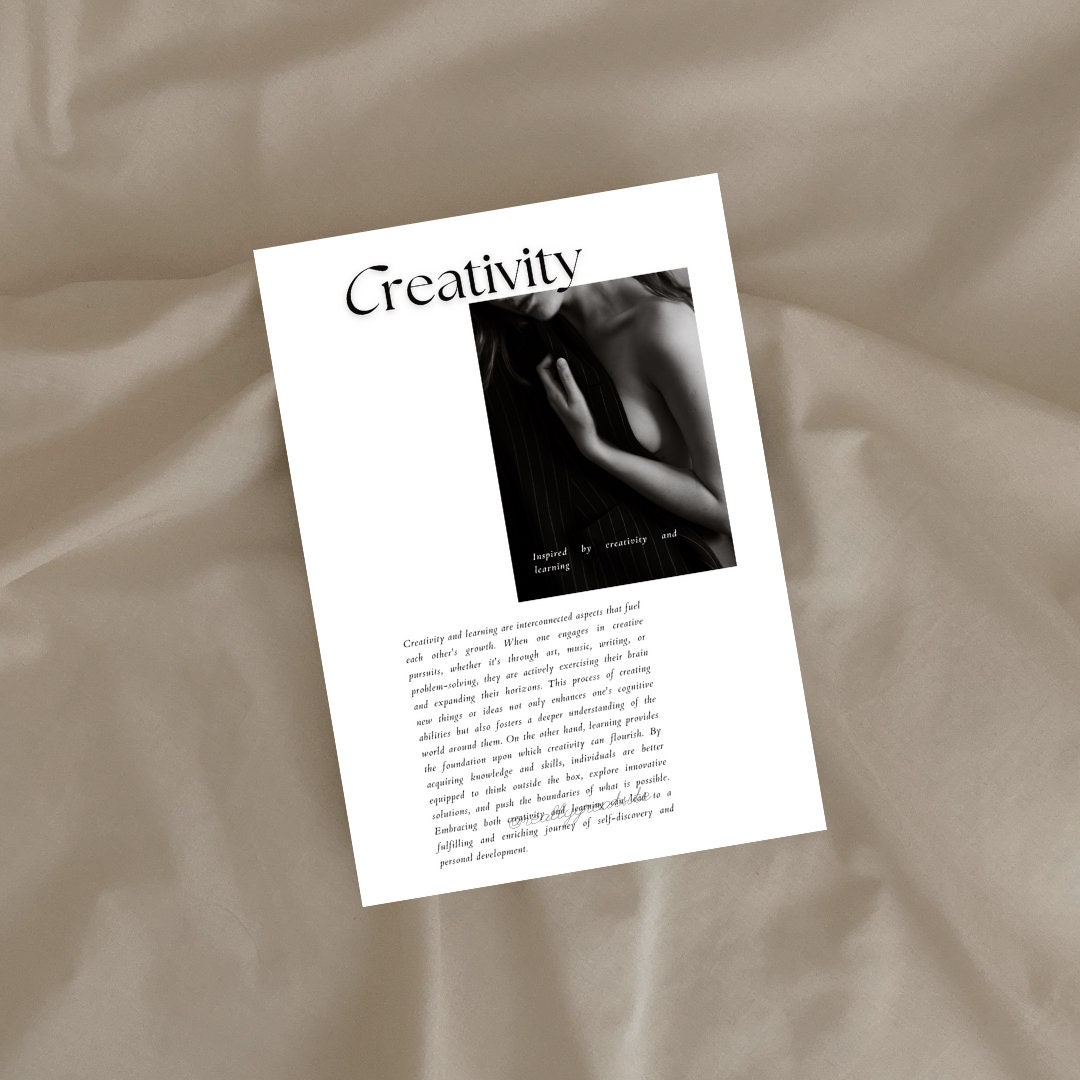 PRINTED Wellness Dashboard Planner Aesthetic Minimal Creativity - Etsy