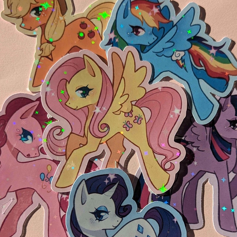My Little Pony Stickers - Etsy
