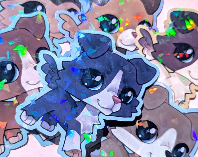 Littlest Pet Shop Custom Great Dane/collie/dog Punk/emo Series ...