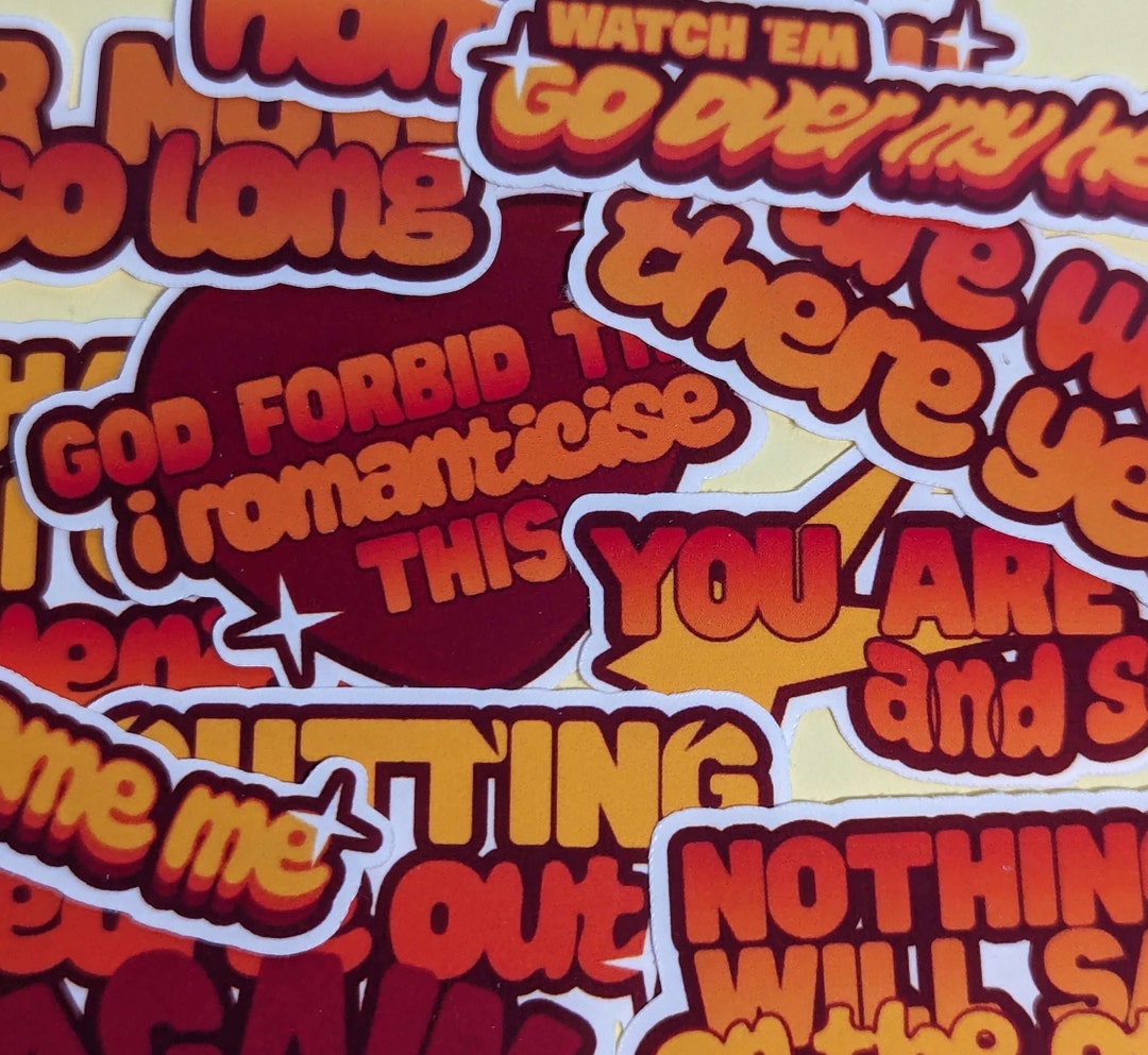 James Marriott Are We There yet Inspired MINI Vinyl Sticker Pack - Etsy