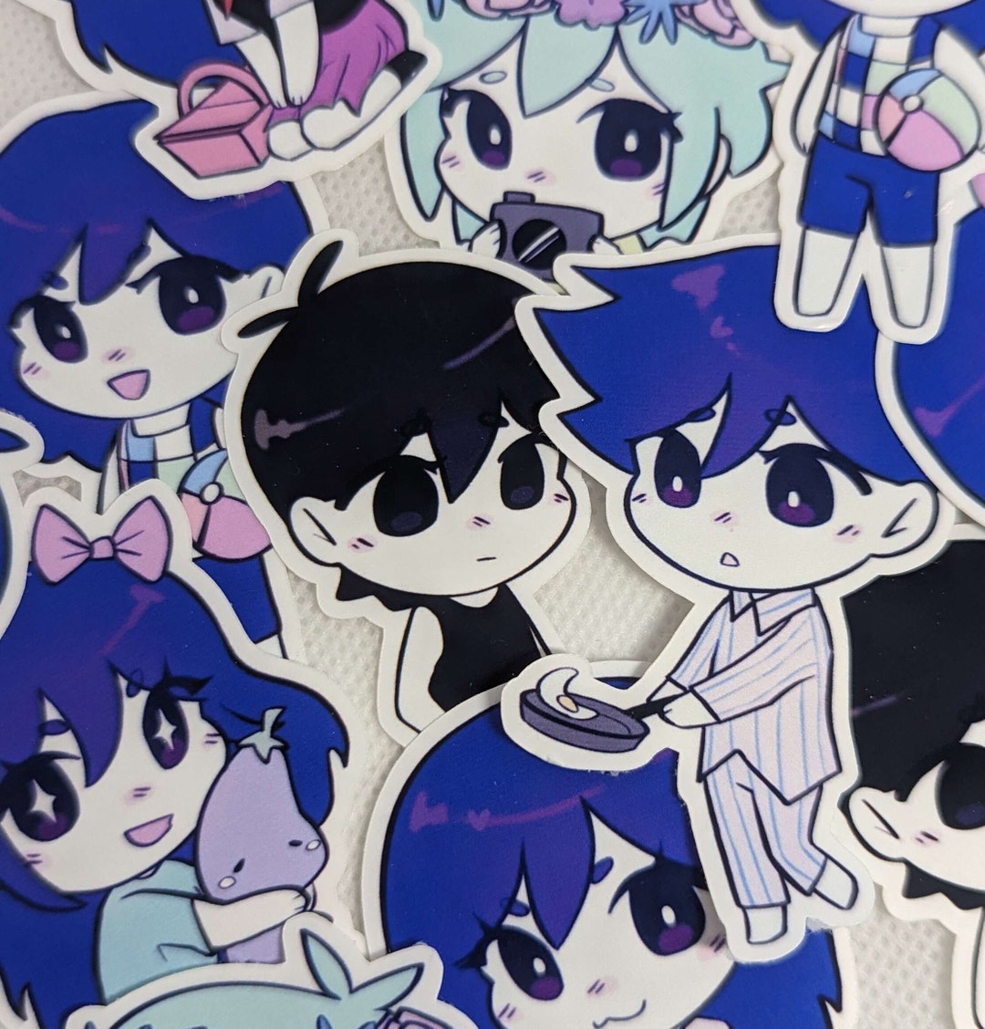 Omori Die Cut Vinyl Sticker SET - Etsy