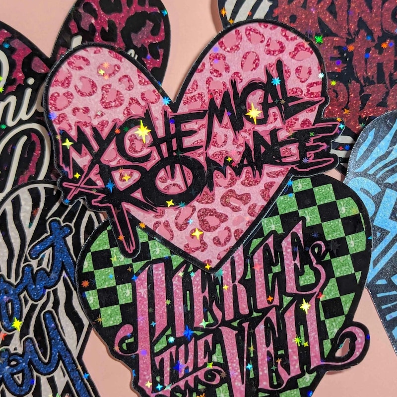 Rock Band Stickers - Etsy