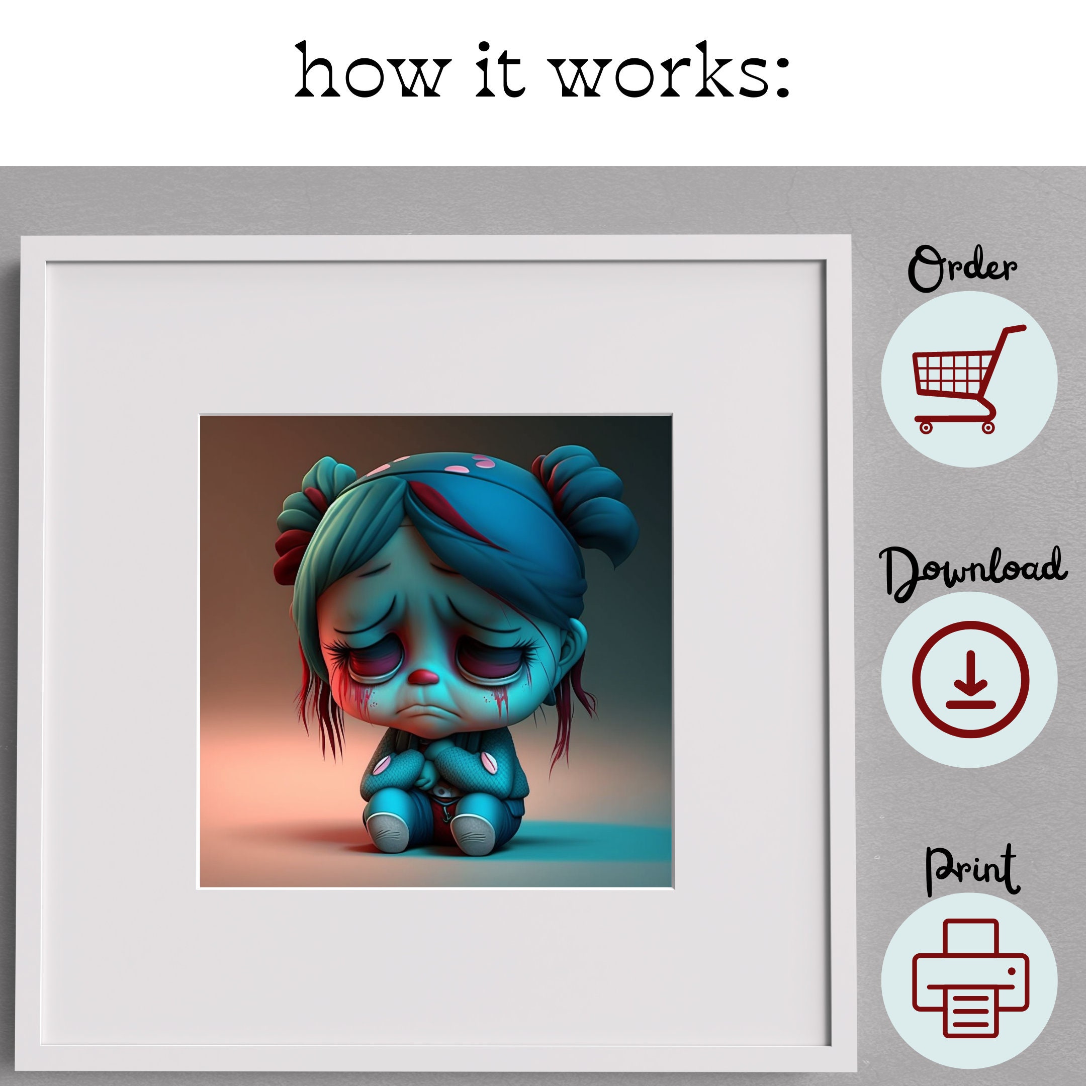 Digital Download Profile Picture Chibi Character Design AI - Etsy