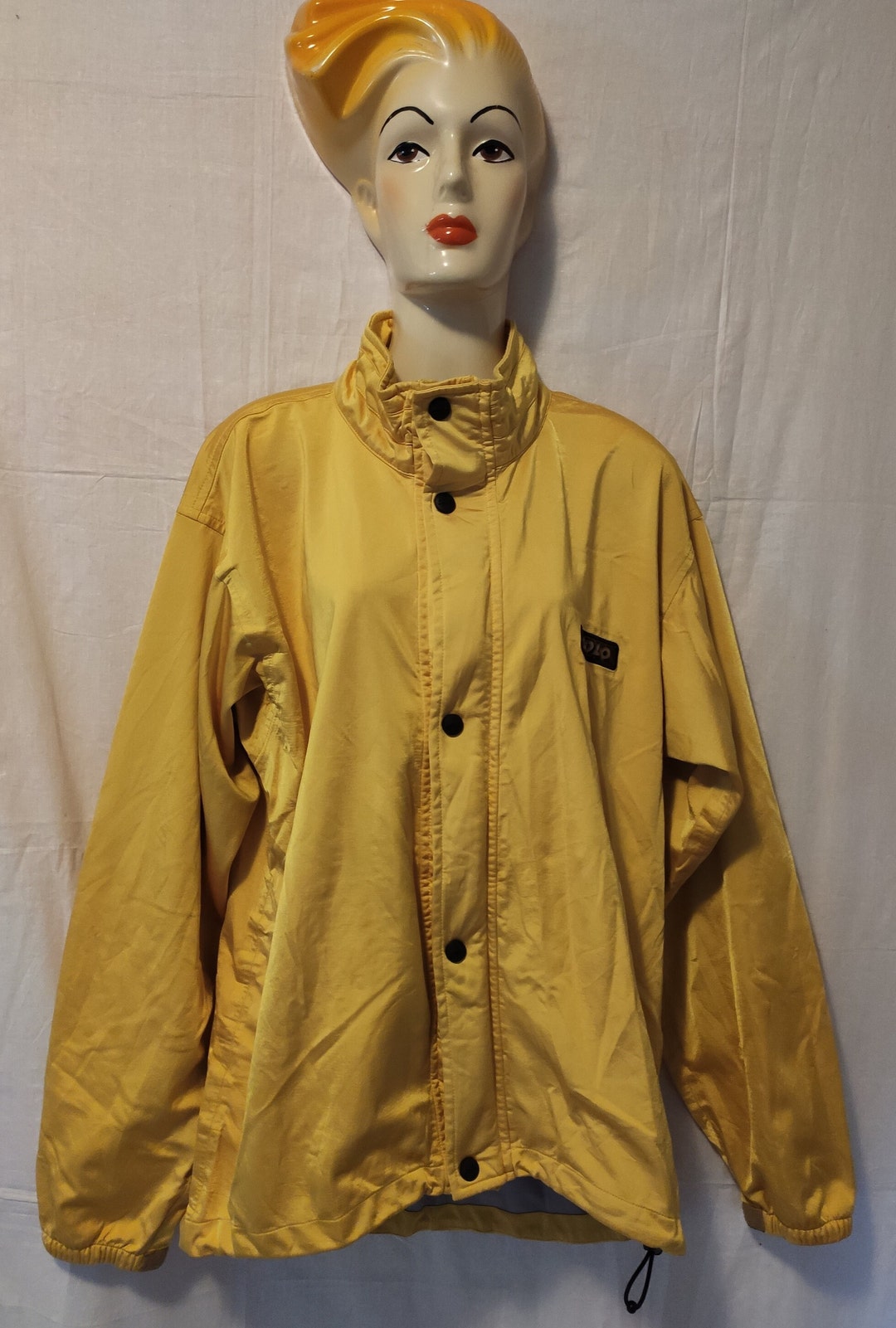 VINTAGE Cycling Jacket Functional Jacket ODLO Jacket Windbreaker Size ...