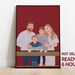 Faceless Family Painting Personalized Best Friends Portrait - Etsy