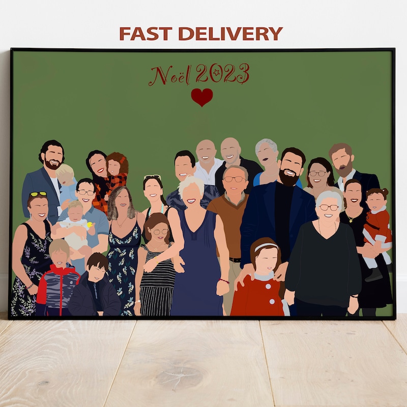 Family Painting - Etsy