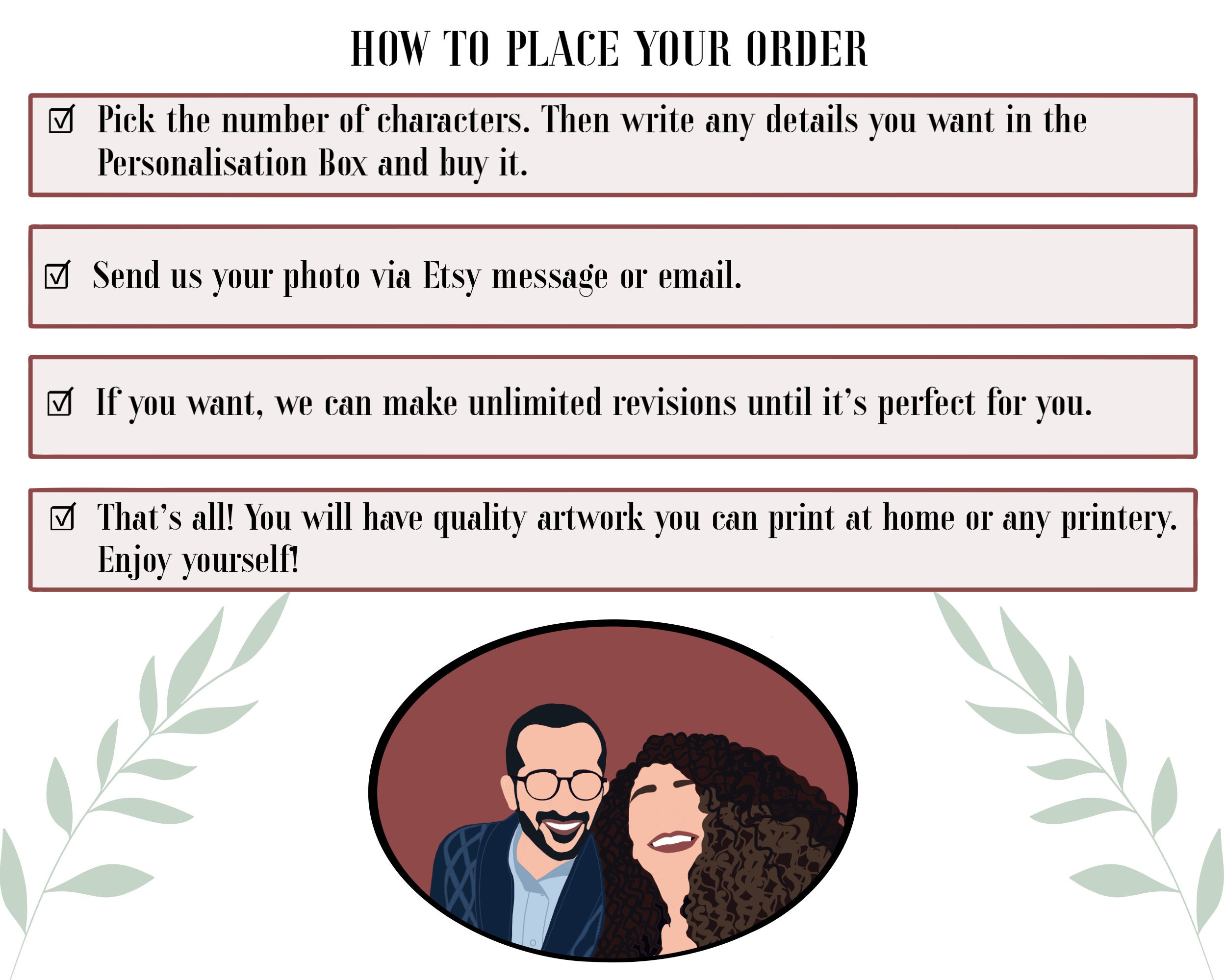 Faceless Sisters Portrait From Photo, Custom Best Friends Drawing ...