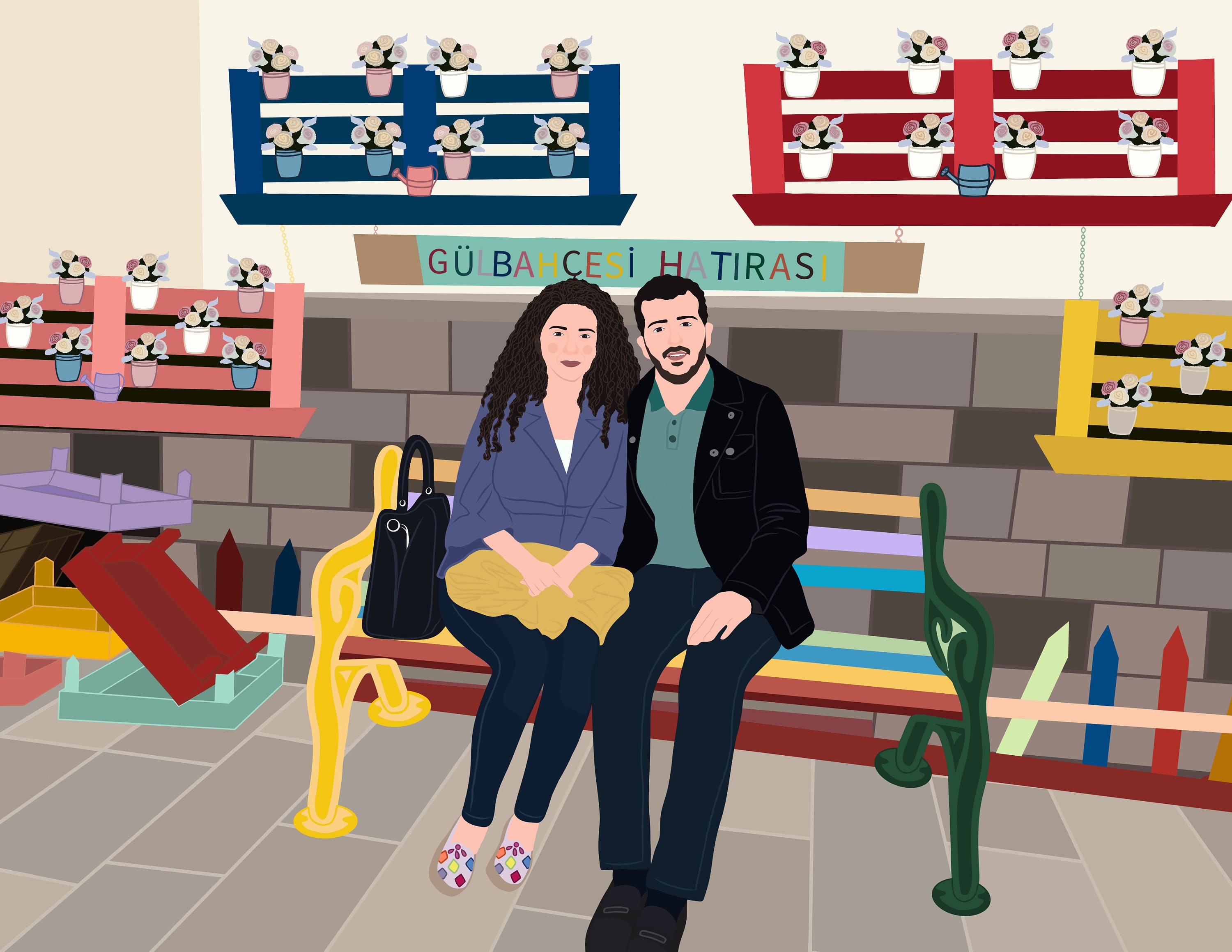 Custom Cartoon Portrait, Caricature Drawing From Photo, Vector Portrait ...