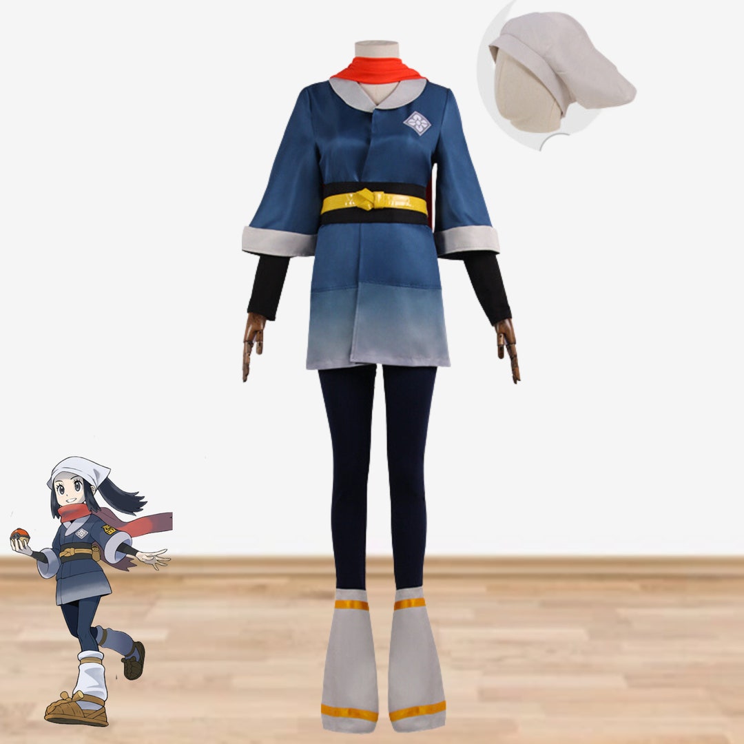 Arceus Rei Cosplay Outfits Anime Costumes With Hat and Scarf Arceus ...