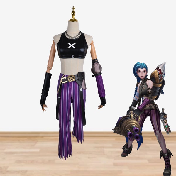 Arcane Jinx Cosplay - Etsy
