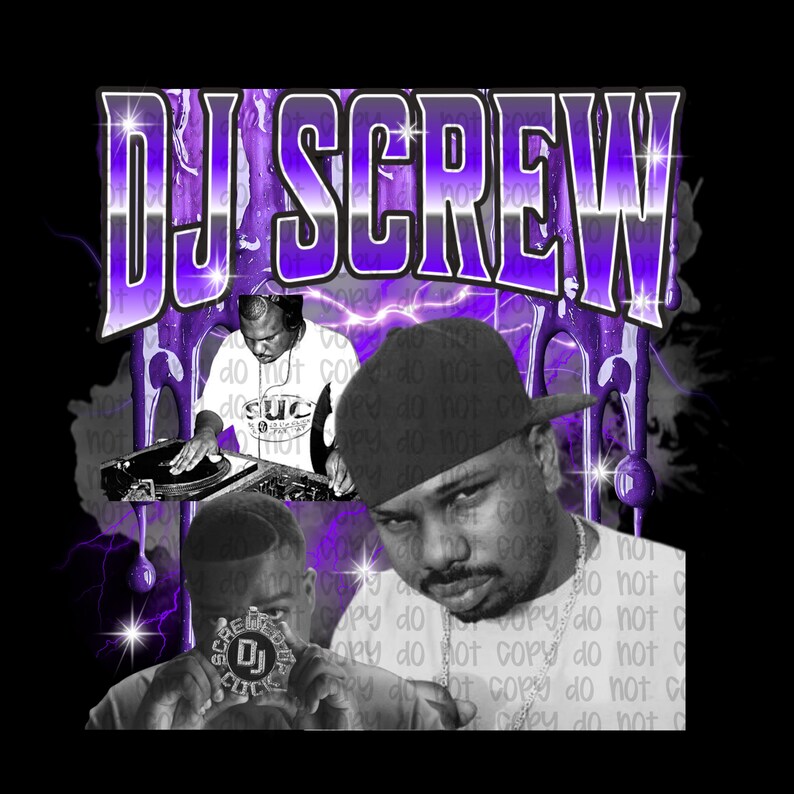 DJ Screw DIGITAL , June 27th Png, Screw Png - Etsy