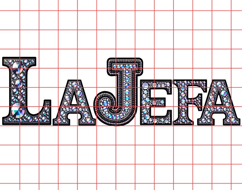 La Jefa Rhinestone Design PNG, Rhinestone PNG, La Jefa PNG - Etsy