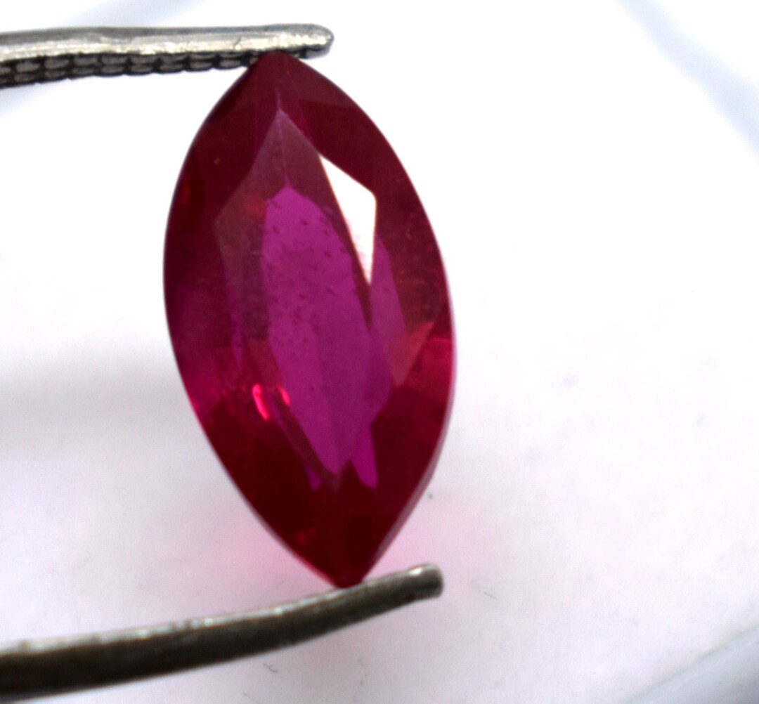 Natural Red Beryl Red Bixbite From Utah Marquise Shape 5.00 Cts CGI ...