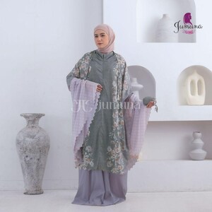 Arisha Series - Islamic Prayer Portable Mini Travell Mukena 2in1 Adult ...