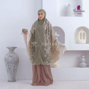 Arisha Series - Islamic Prayer Portable Mini Travell Mukena 2in1 Adult ...