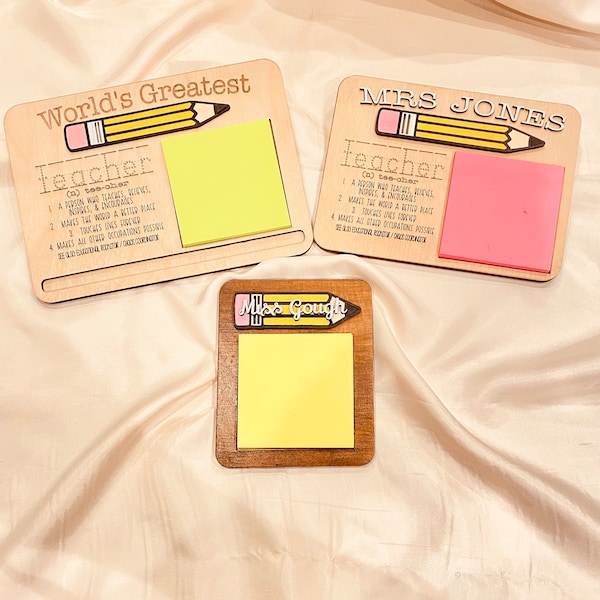 Post It Note Holder - Etsy UK