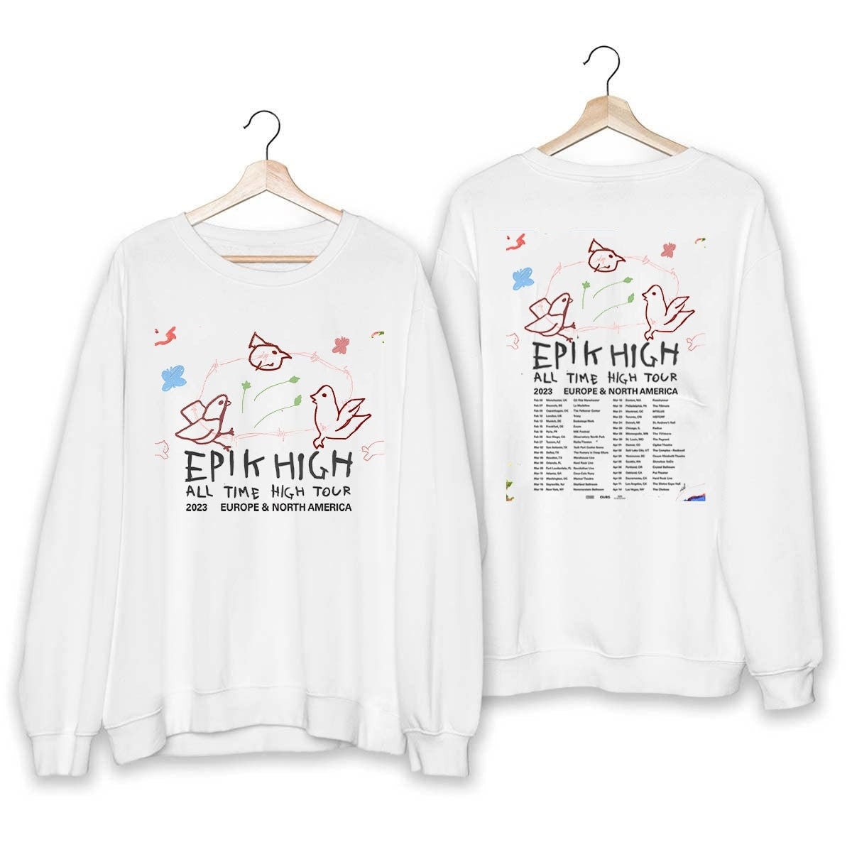 Epik High 2023 Tour T-Shirt, Epik High's Fan Kpop Designed & Sold By ...