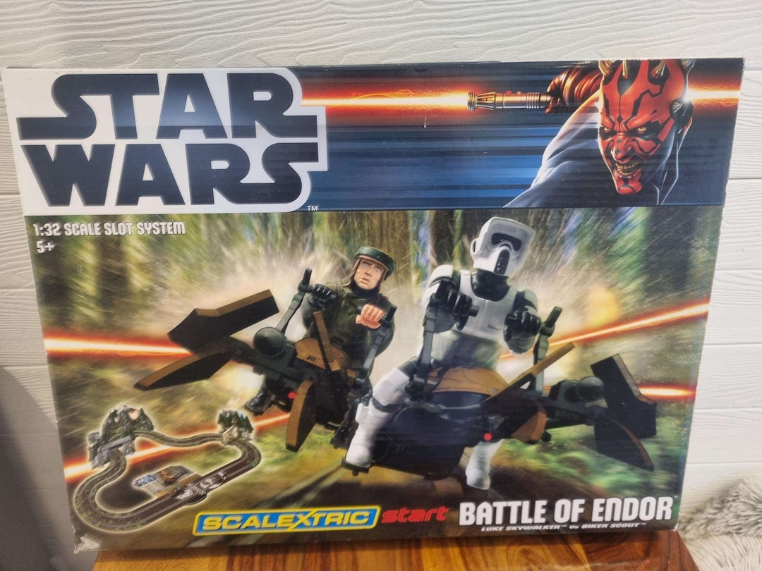 Star Wars: Battle of Endor Scalextric - Etsy