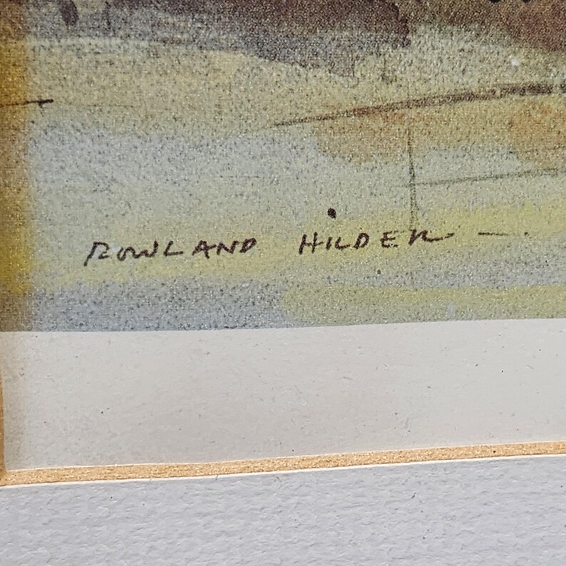 Rowland Hilder Framed Print 'penmon Priory Isle of Anglesey' - Etsy UK