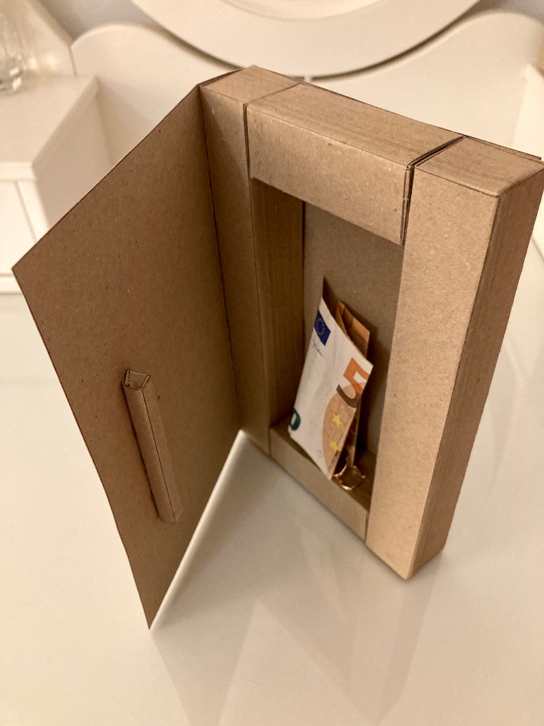 Cardboard Secret Box, Book-shaped Box to Store or Hide Valuable and ...