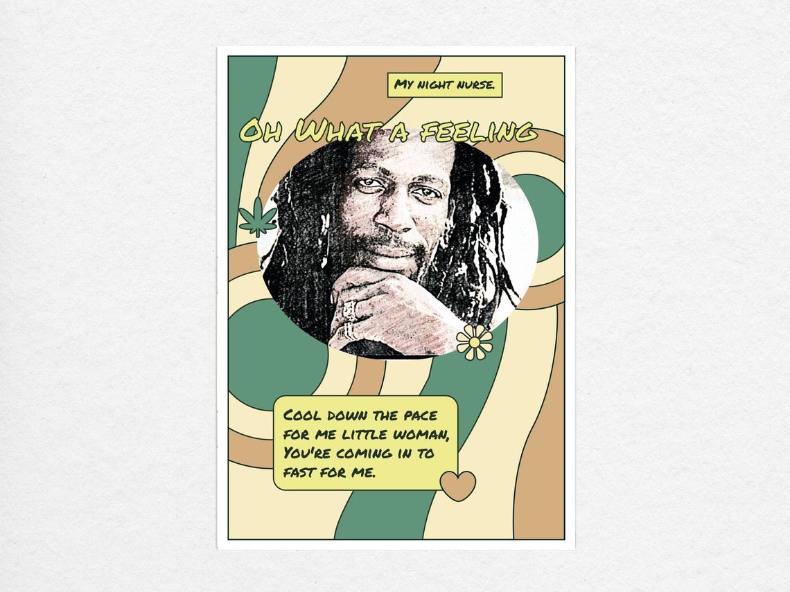 Printable Vintage Reggae Music Posters of Bob Marley, Gregory Isaacs ...
