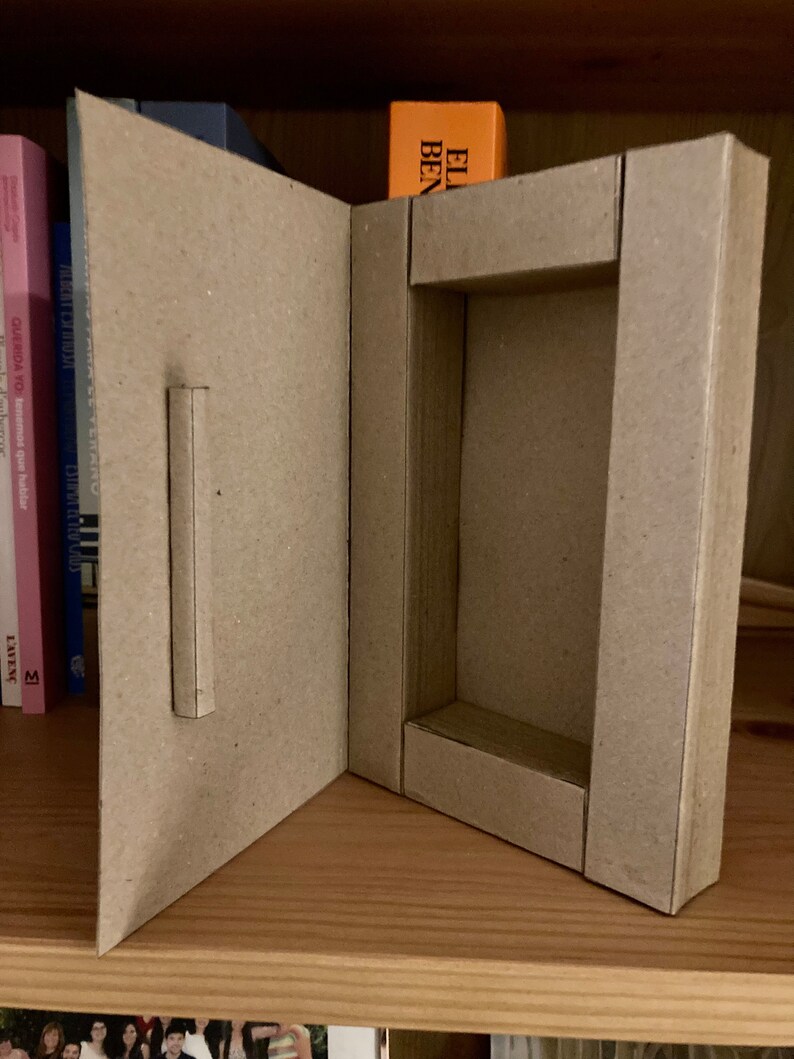 Cardboard Secret Box, Book-shaped Box to Store or Hide Valuable and ...