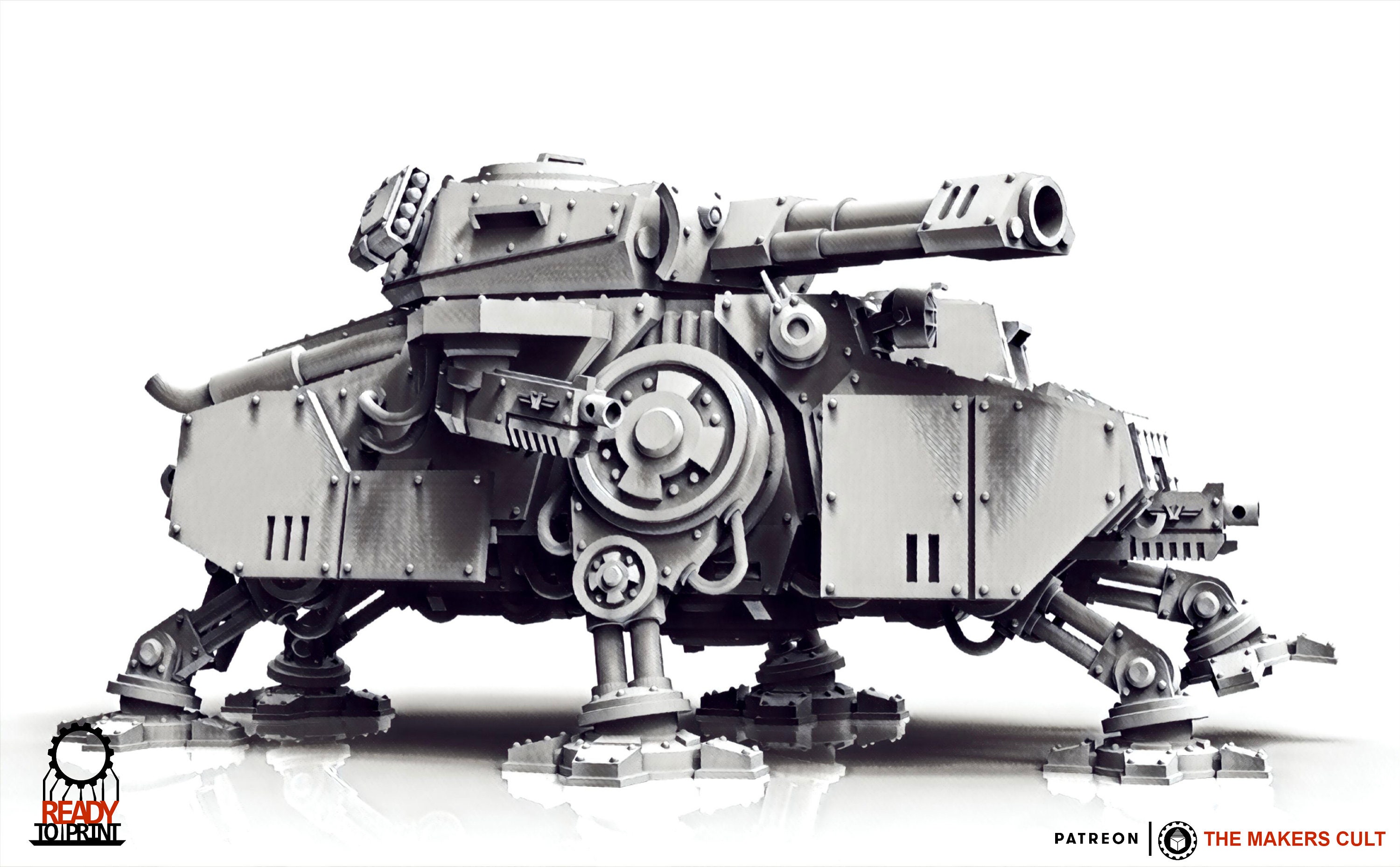 The Makers Cult Valour Korps Battle Walker - Etsy