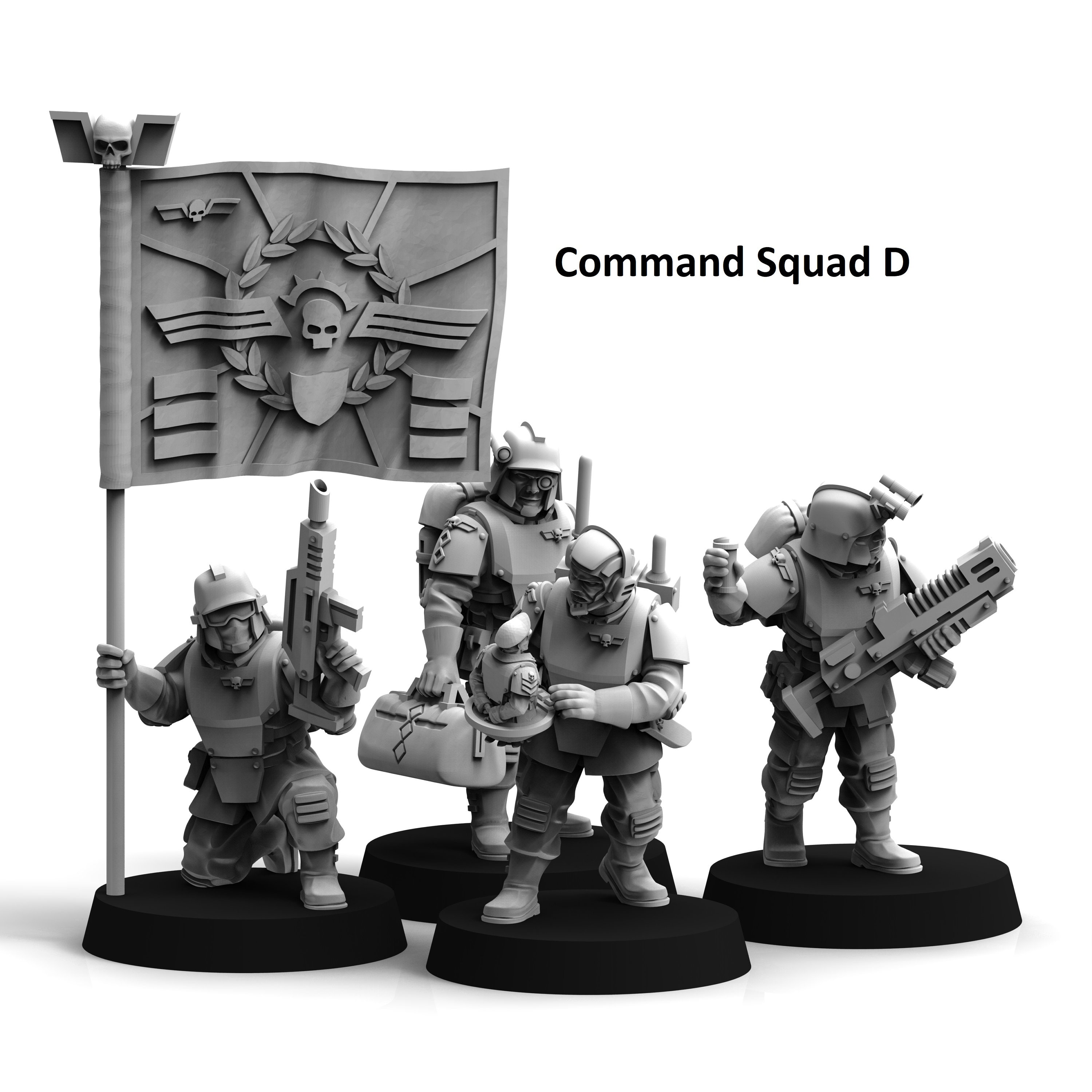 The Makers Cult Universal Guard Command Squads - Etsy